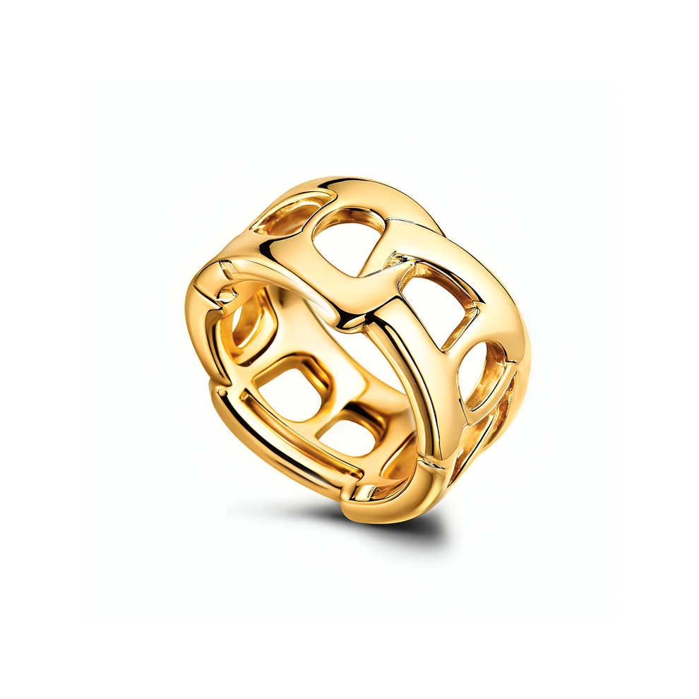 Unity Ring Yellow Gold – NIMANY Studio